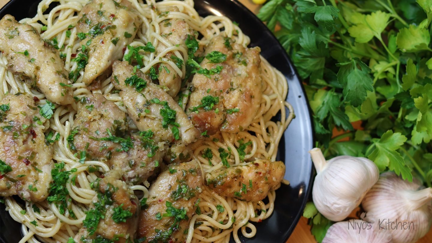 Chicken Scampi with Pasta | An Easy Recipe in 30 Minutes
